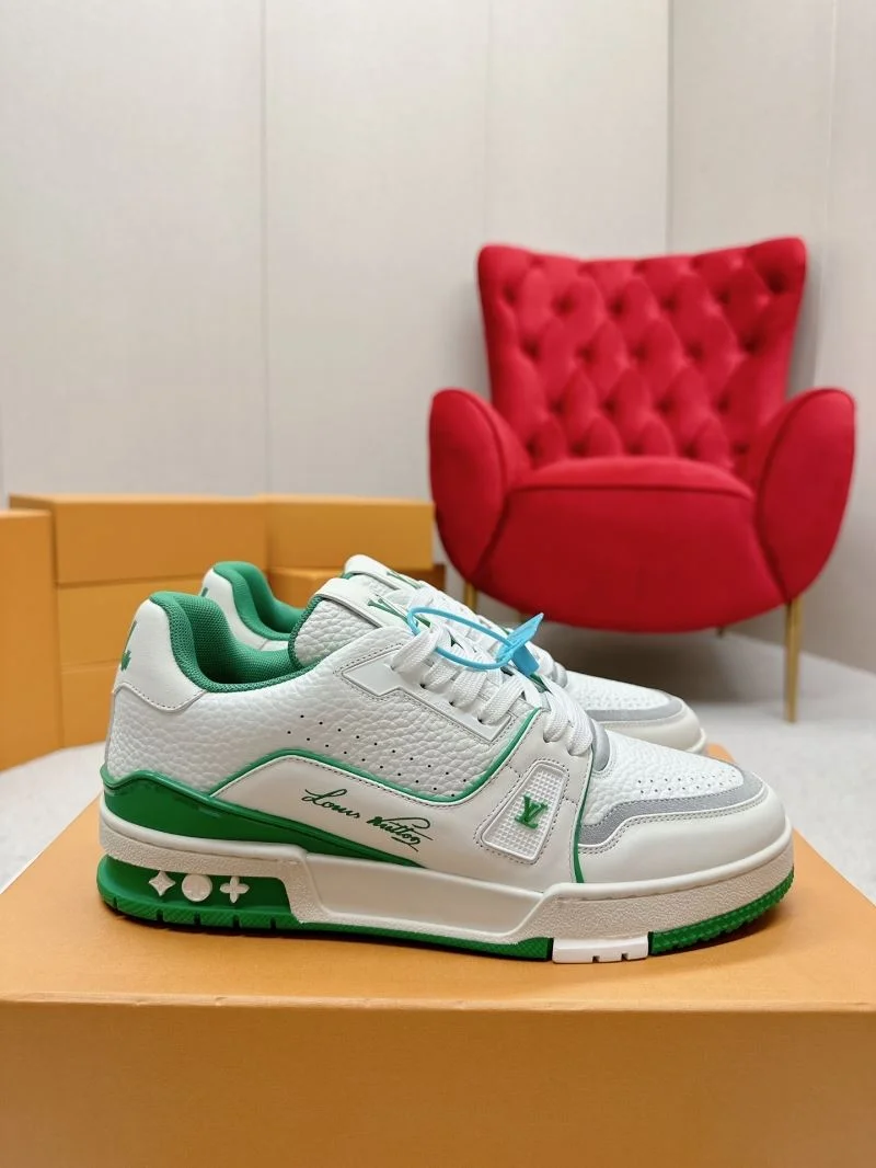 Brand-authenticated Louis Vuitton Trainer Sneaker