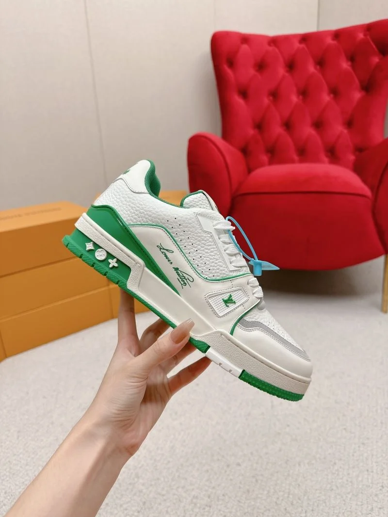 Brand-authenticated Louis Vuitton Trainer Sneaker