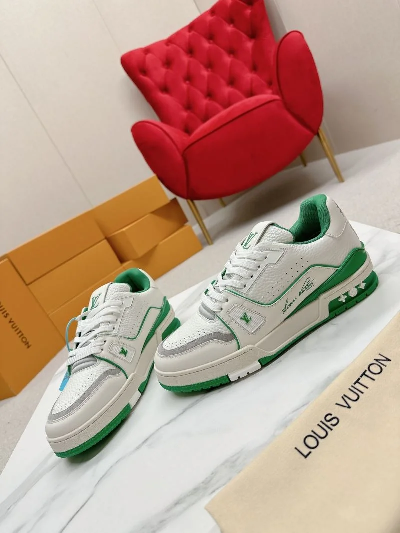 Brand-authenticated Louis Vuitton Trainer Sneaker