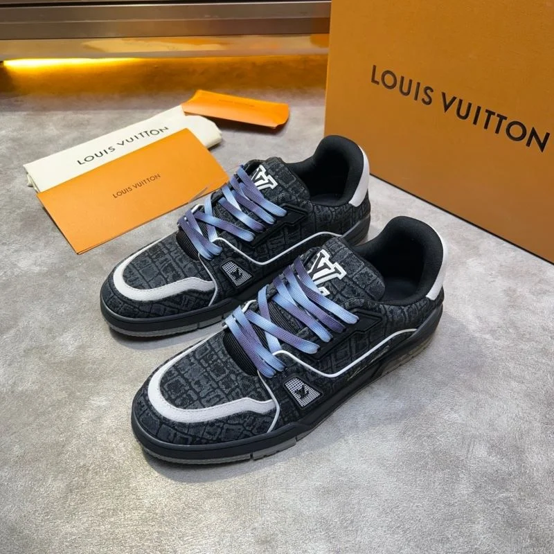 Brand-authenticated Louis Vuitton Trainer Sneaker
