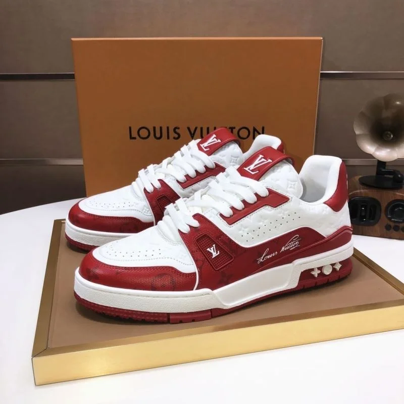 Brand-authenticated Louis Vuitton Trainer Sneaker