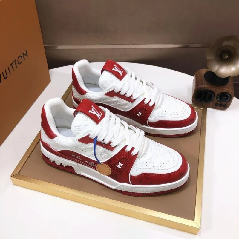 Brand-authenticated Louis Vuitton Trainer Sneaker