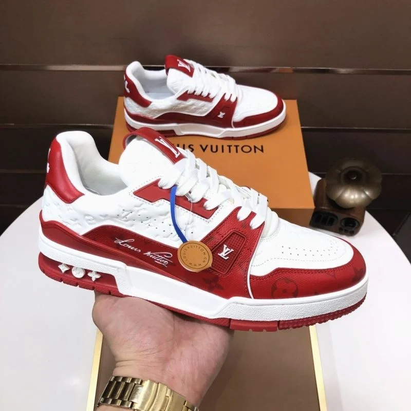 Brand-authenticated Louis Vuitton Trainer Sneaker