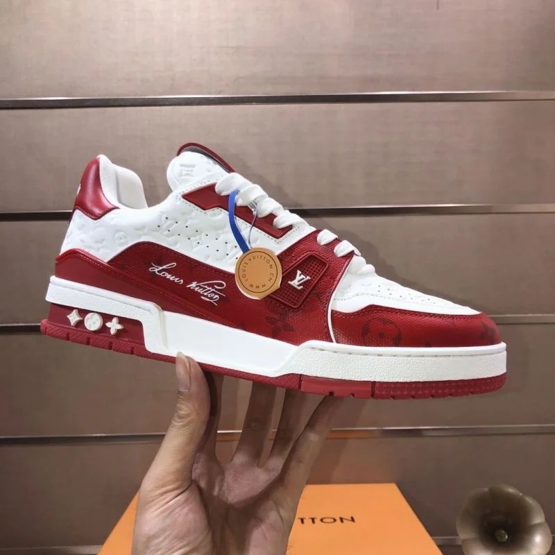 Brand-authenticated Louis Vuitton Trainer Sneaker