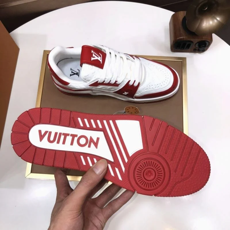 Brand-authenticated Louis Vuitton Trainer Sneaker