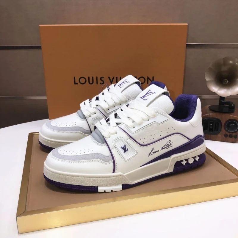 Brand-authenticated Louis Vuitton Trainer Sneaker