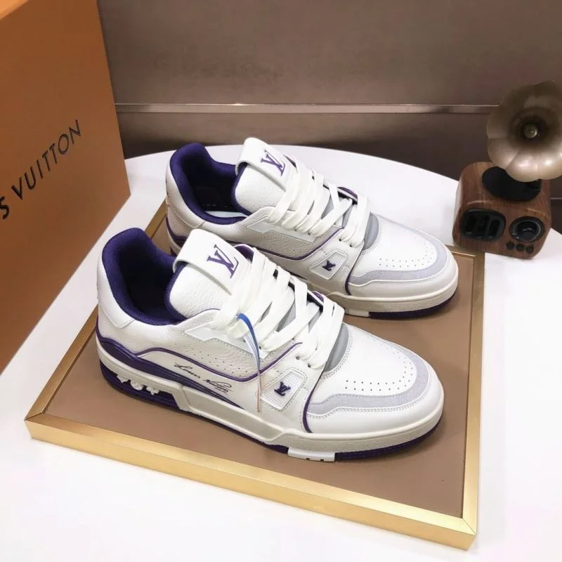 Brand-authenticated Louis Vuitton Trainer Sneaker