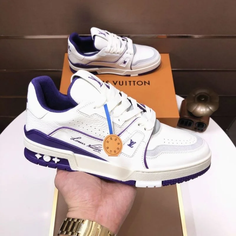 Brand-authenticated Louis Vuitton Trainer Sneaker