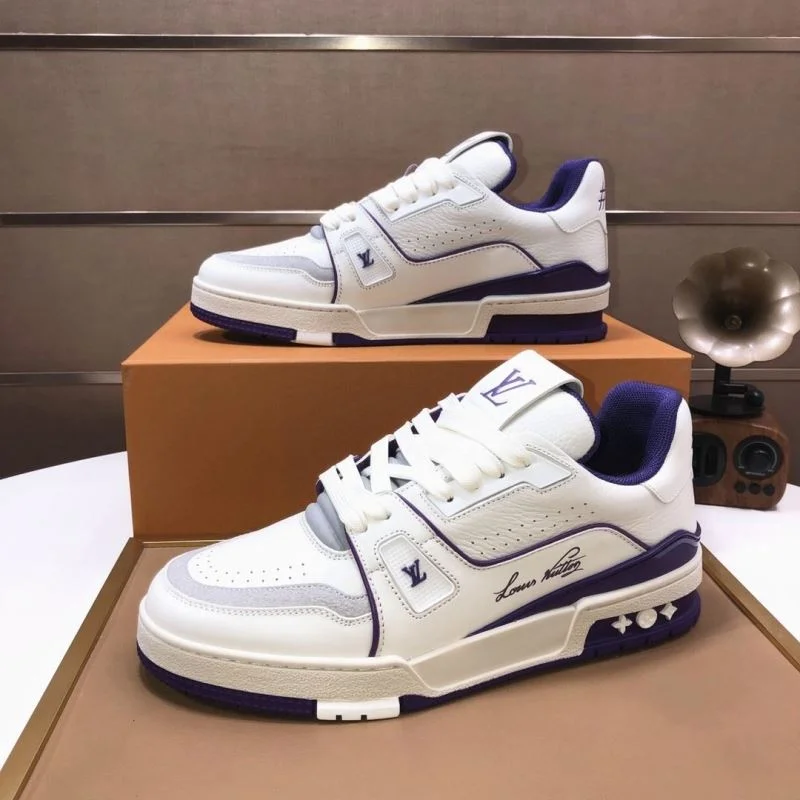 Brand-authenticated Louis Vuitton Trainer Sneaker