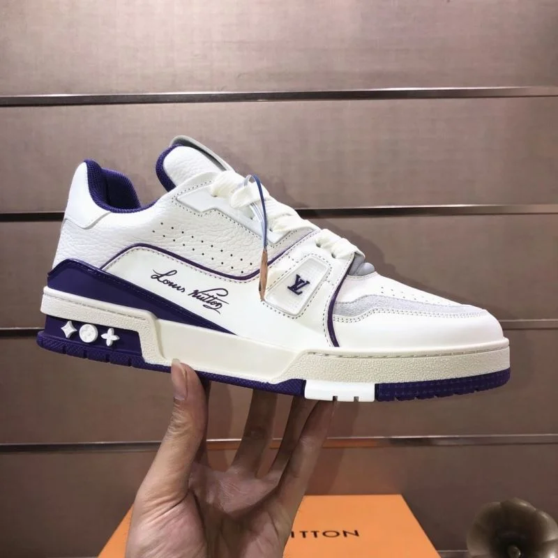 Brand-authenticated Louis Vuitton Trainer Sneaker