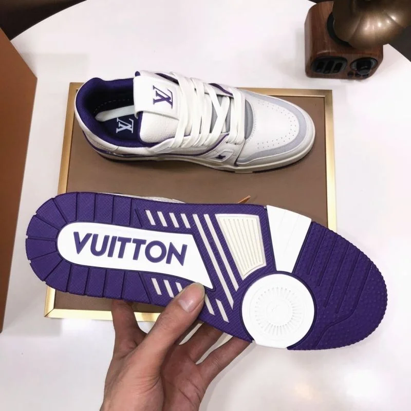 Brand-authenticated Louis Vuitton Trainer Sneaker