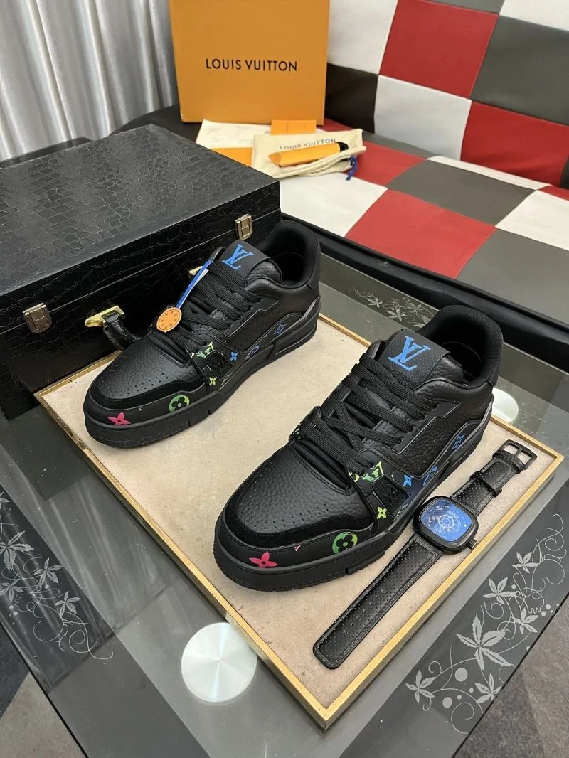 Brand-authenticated Louis Vuitton Trainer Sneaker