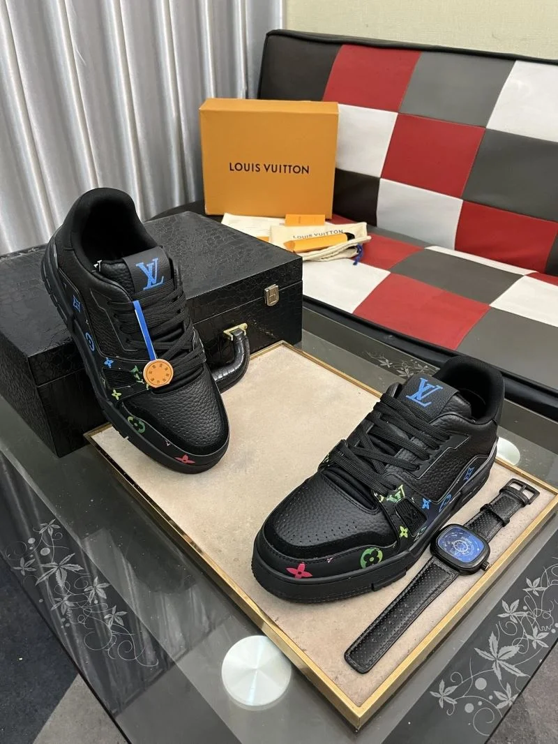 Brand-authenticated Louis Vuitton Trainer Sneaker