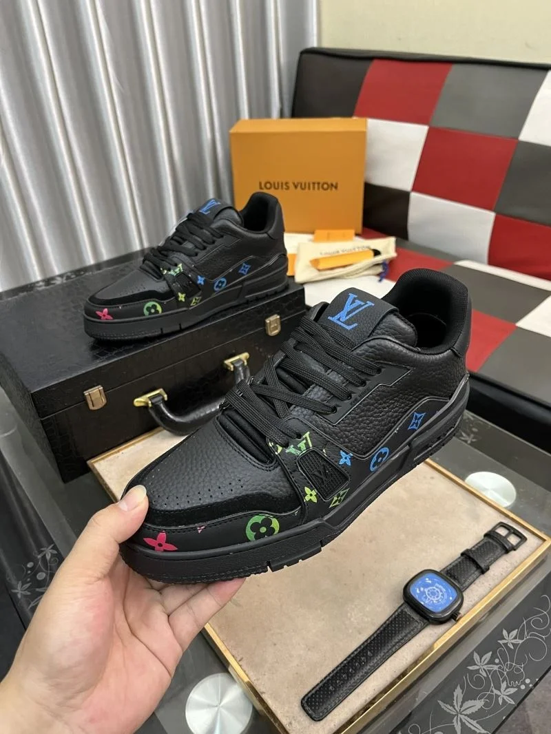 Brand-authenticated Louis Vuitton Trainer Sneaker