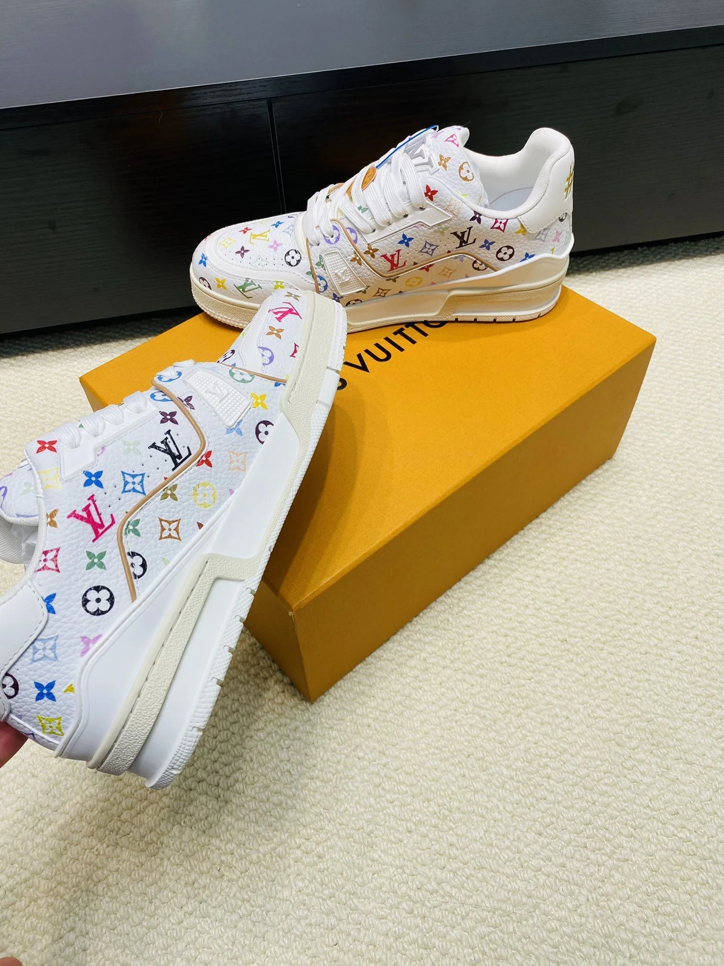 High accuracy Louis Vuitton Trainer Sneaker