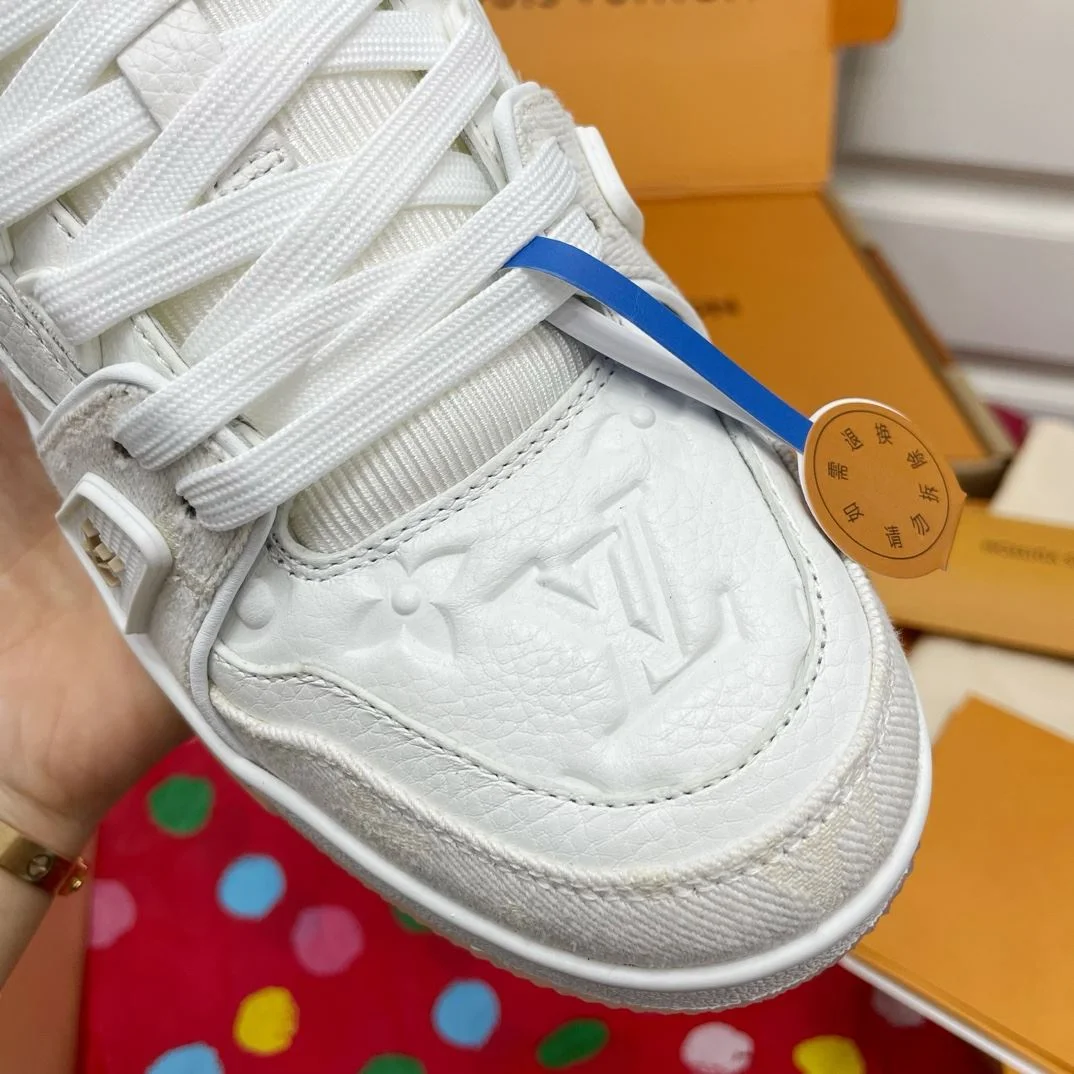 Brand-authenticated Louis Vuitton Trainer Sneaker