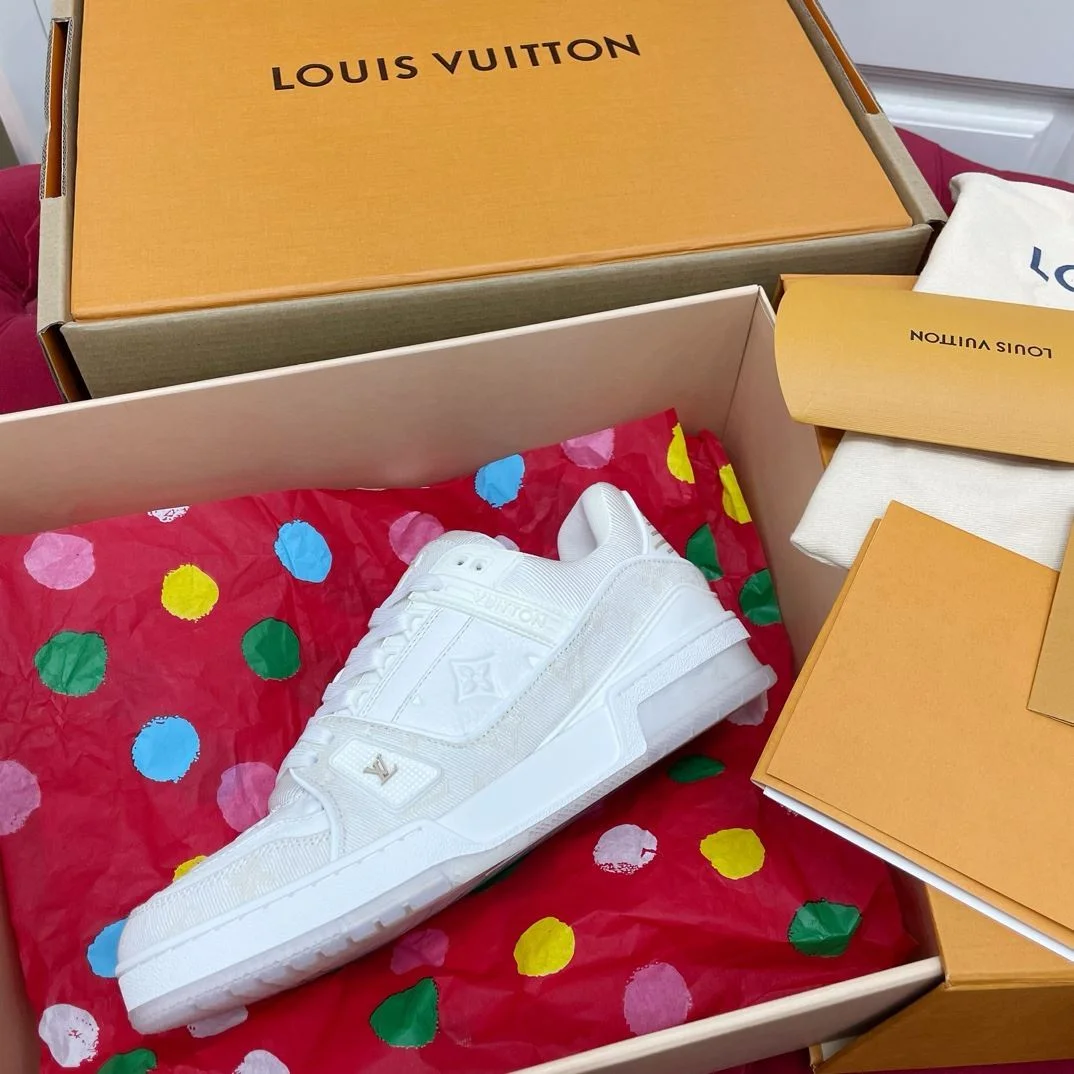 Brand-authenticated Louis Vuitton Trainer Sneaker