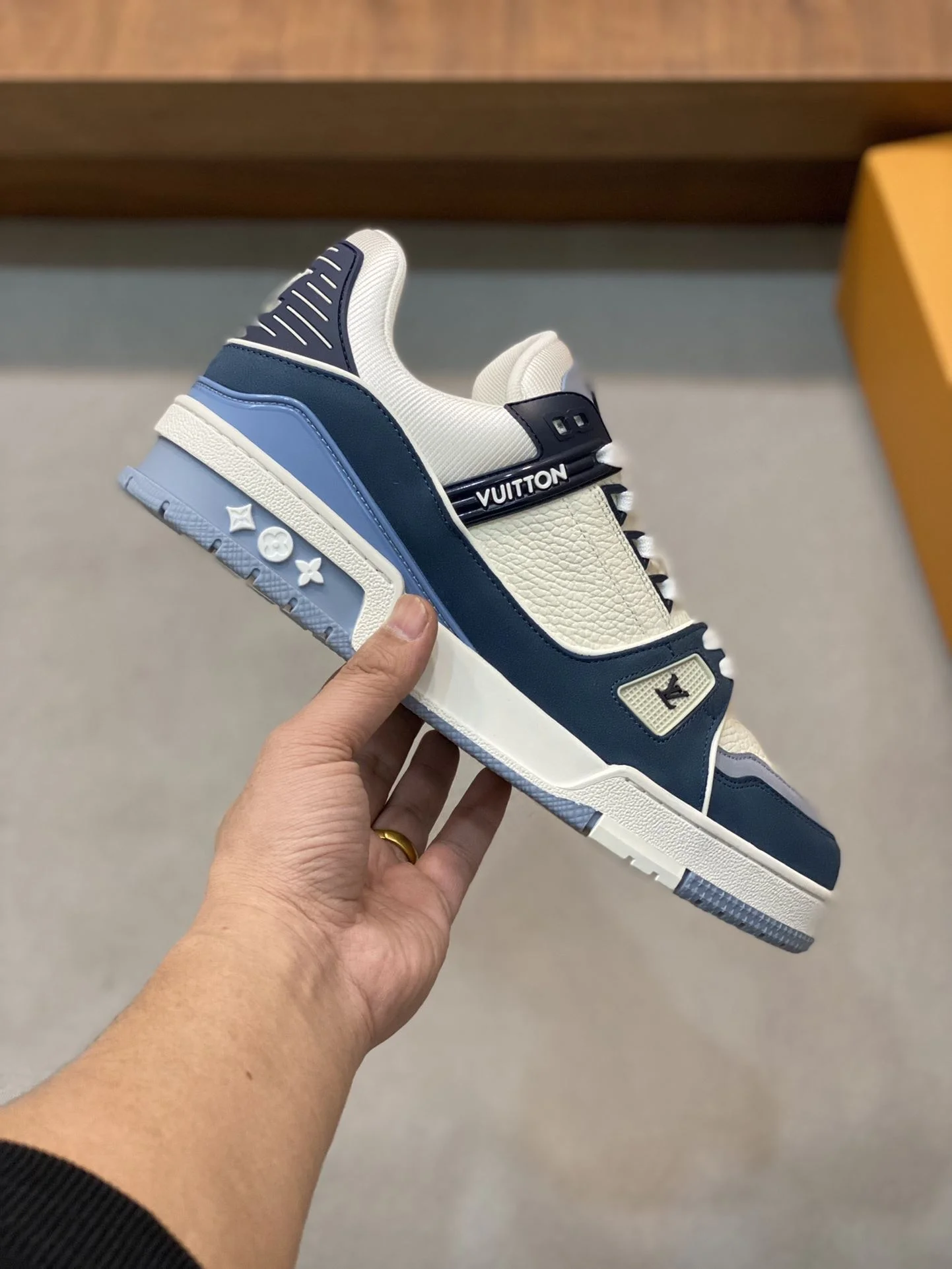 Indistinguishable Louis Vuitton Trainer Sneaker