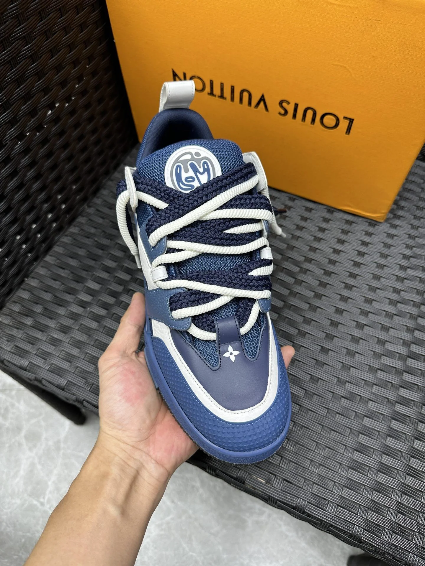 1:1 copy Louis Vuitton Trainer Sneaker