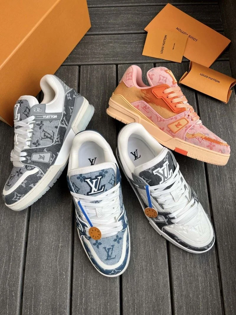 Brand-authenticated Louis Vuitton Trainer Sneaker