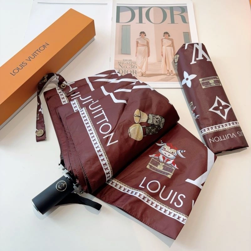 Brand-authenticated Louis Vuitton Umbrella