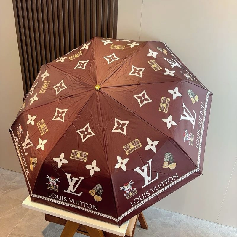 Brand-authenticated Louis Vuitton Umbrella