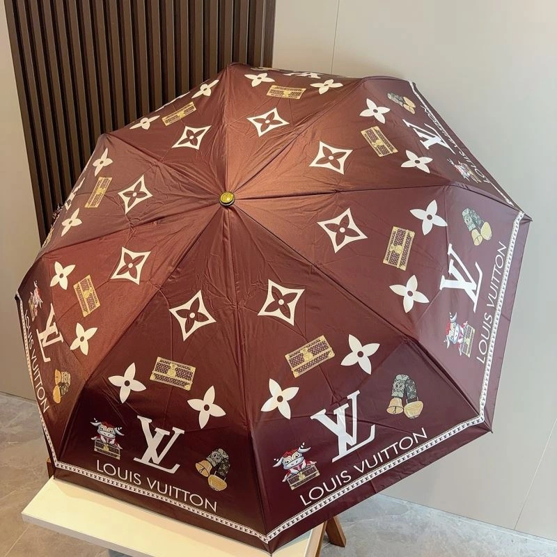 Brand-authenticated Louis Vuitton Umbrella