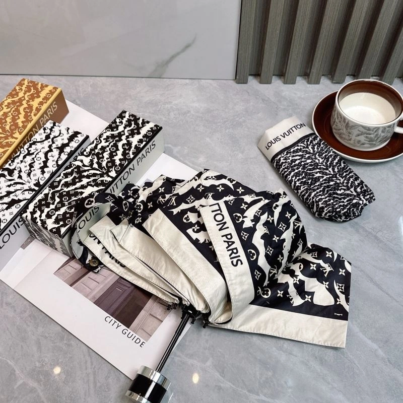 Brand-authenticated Louis Vuitton Umbrella