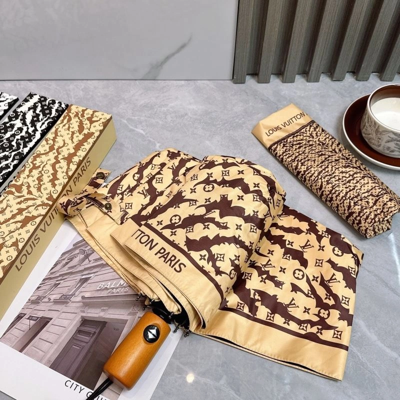 Brand-authenticated Louis Vuitton Umbrella