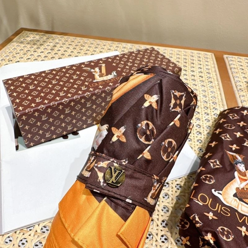 Brand-authenticated Louis Vuitton Umbrella