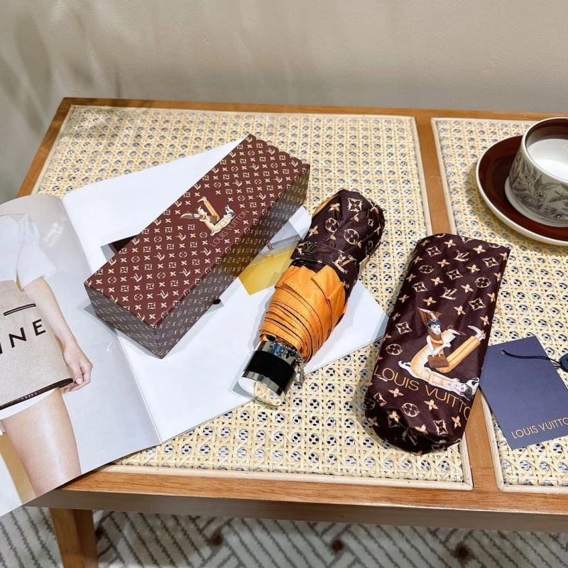 Brand-authenticated Louis Vuitton Umbrella