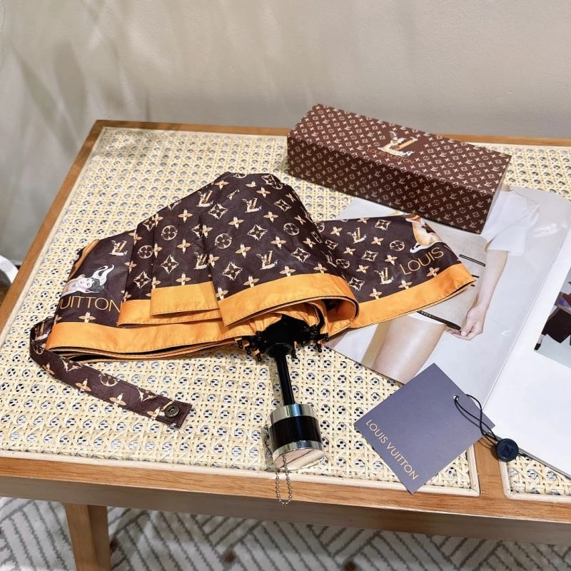 Brand-authenticated Louis Vuitton Umbrella