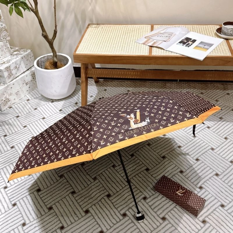 Brand-authenticated Louis Vuitton Umbrella
