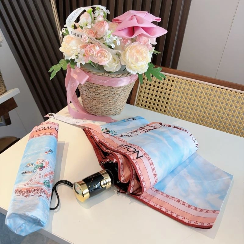 Brand-authenticated Louis Vuitton Umbrella