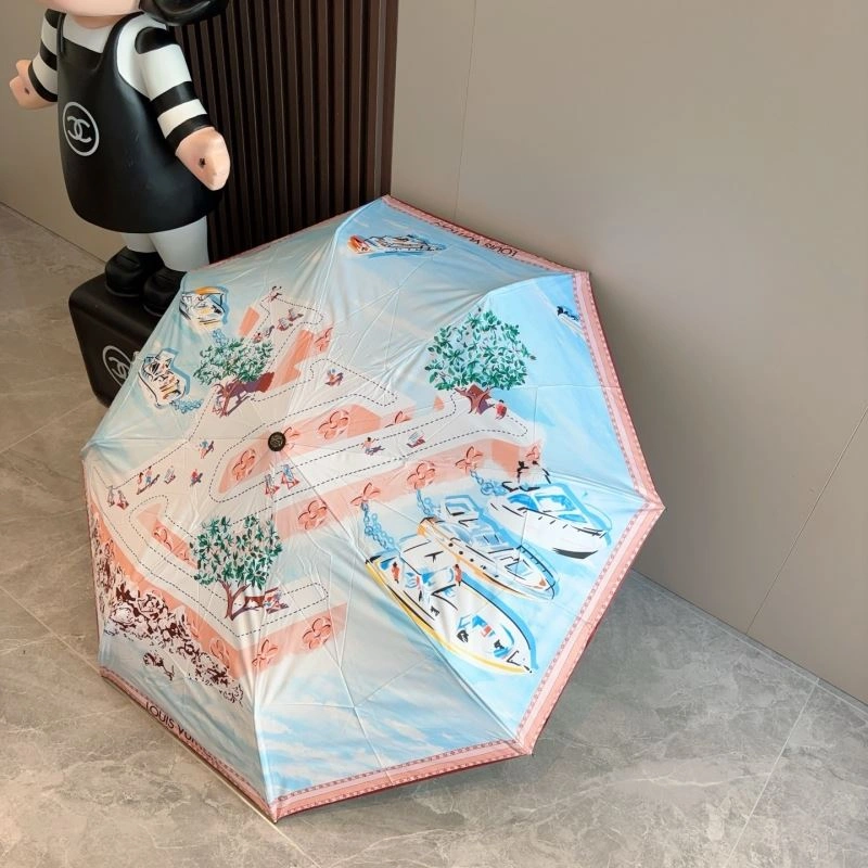 Brand-authenticated Louis Vuitton Umbrella
