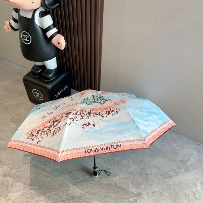 Brand-authenticated Louis Vuitton Umbrella