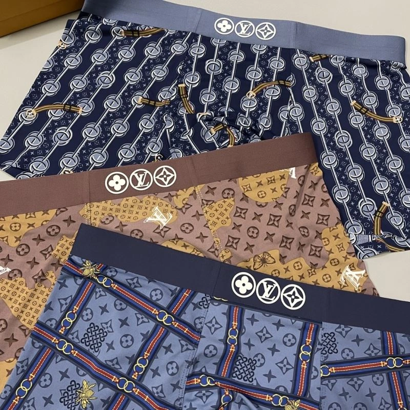 Brand-authenticated Louis Vuitton Underwear