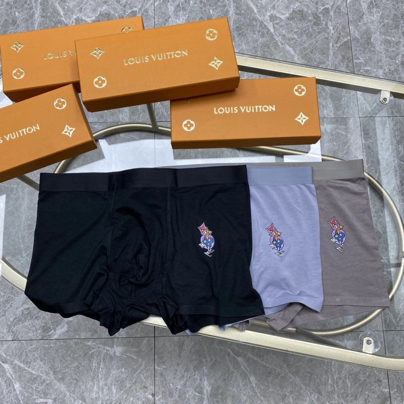 Brand-authenticated Louis Vuitton Underwear