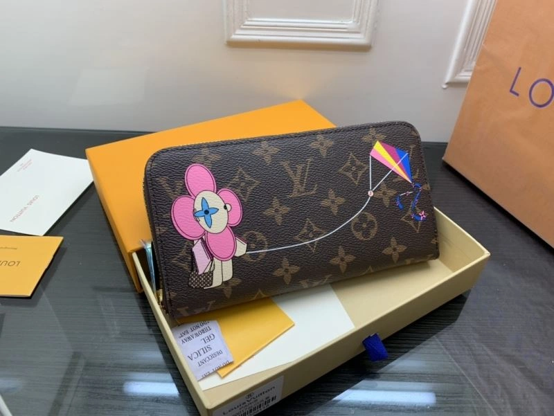 Brand-authenticated Louis Vuitton Wallets Purse