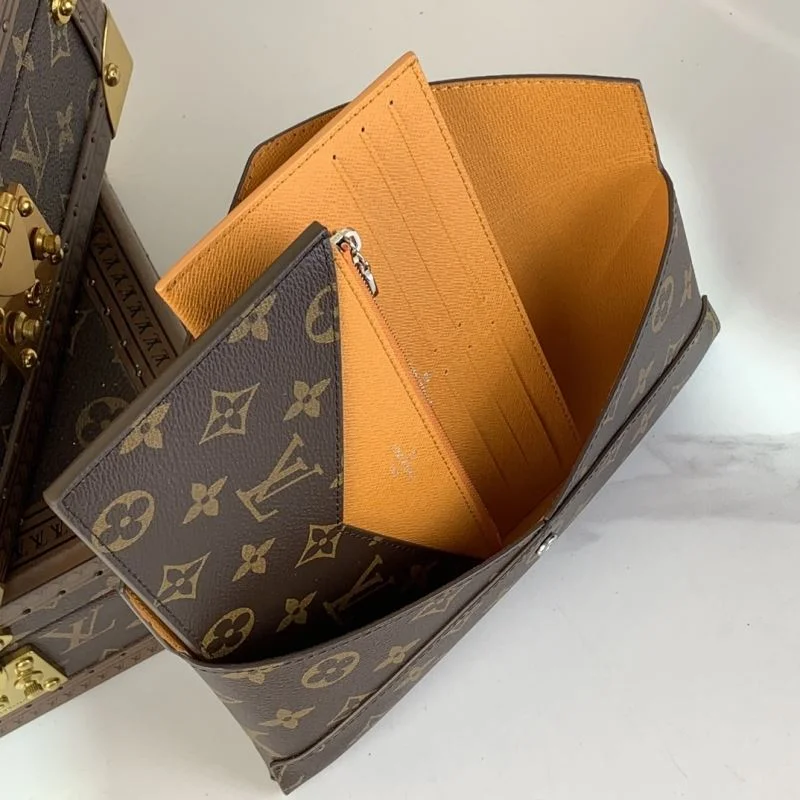 Brand-authenticated Louis Vuitton Wallets Purse