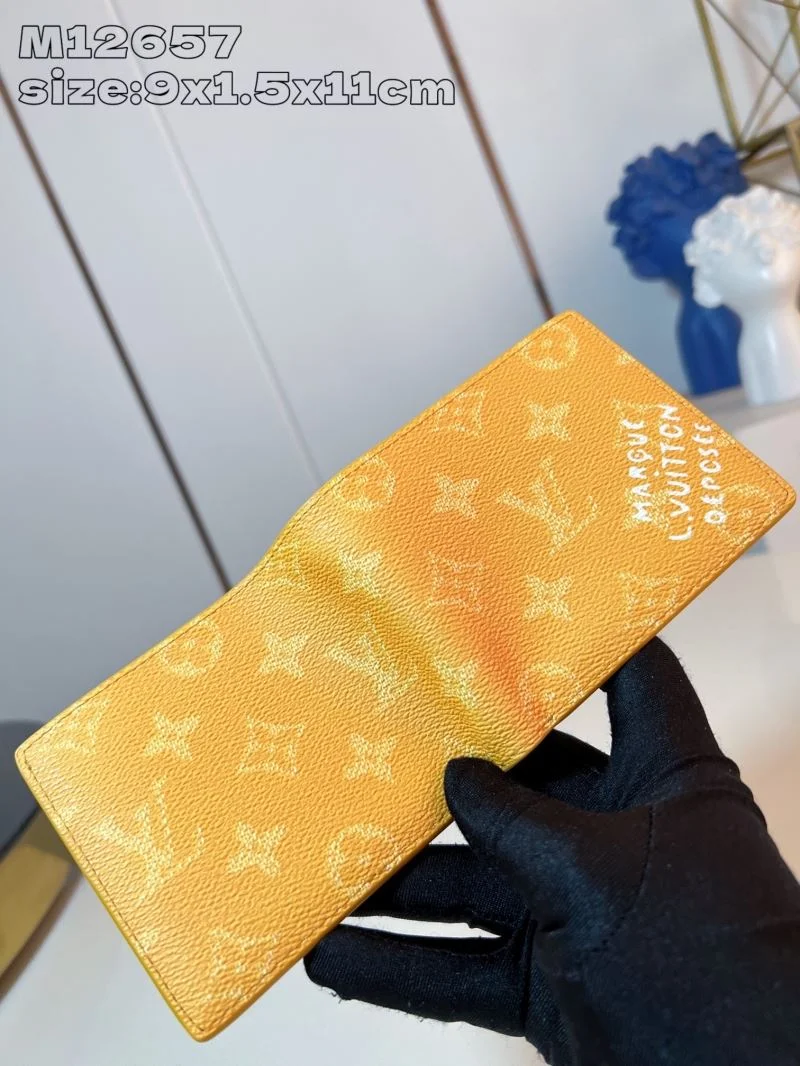 Brand-authenticated Louis Vuitton Wallets Purse