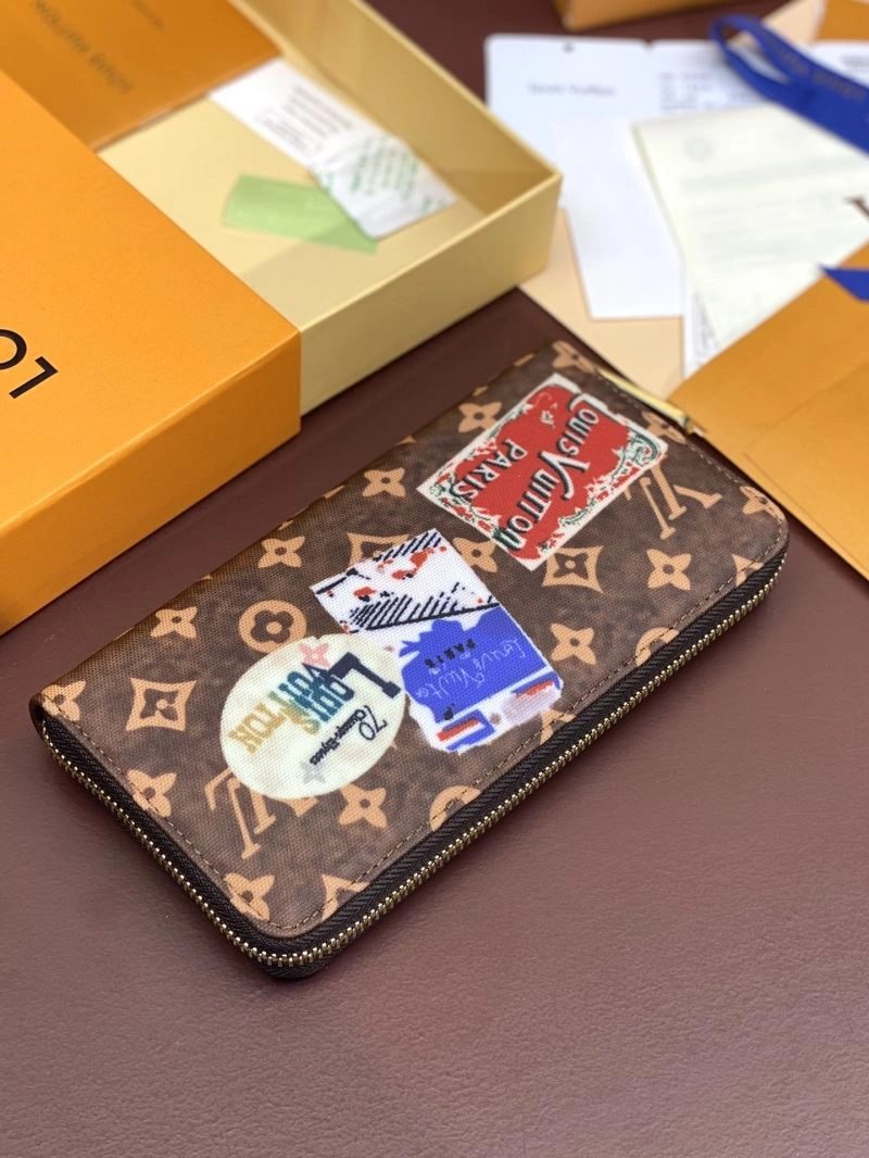 Brand-authenticated Louis Vuitton Wallets Purse