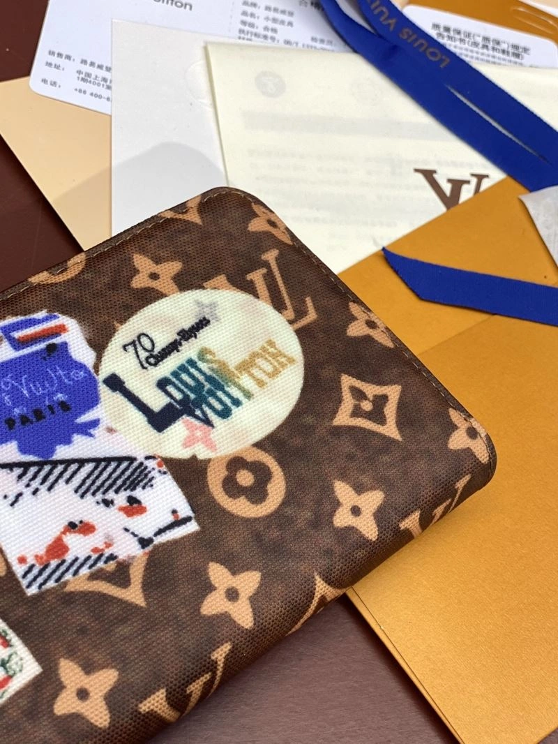 Brand-authenticated Louis Vuitton Wallets Purse