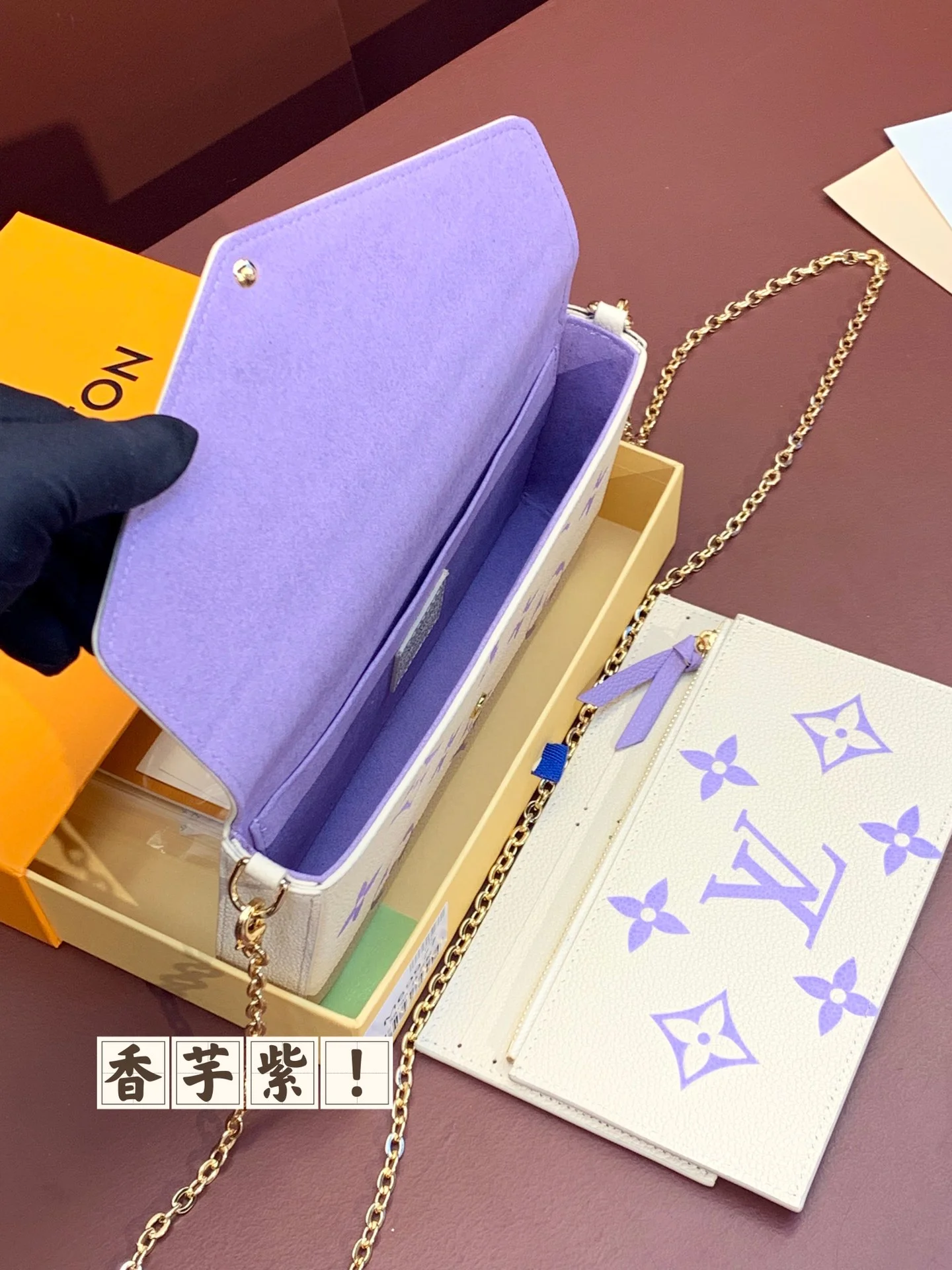 Brand-authenticated Louis Vuitton Wallets Purse