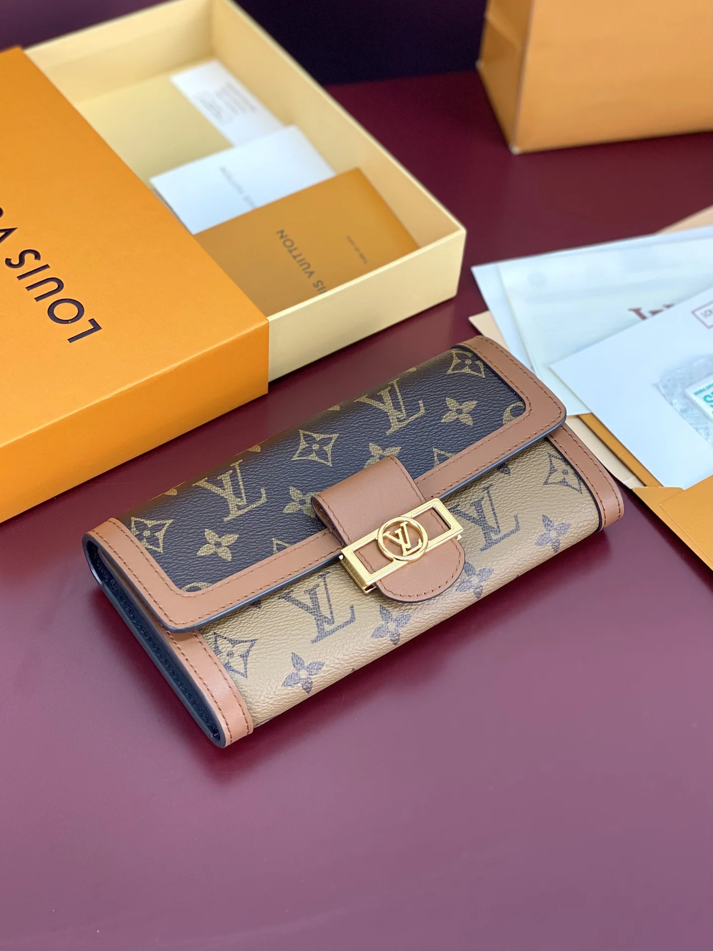Brand-original Louis Vuitton Wallets Purse