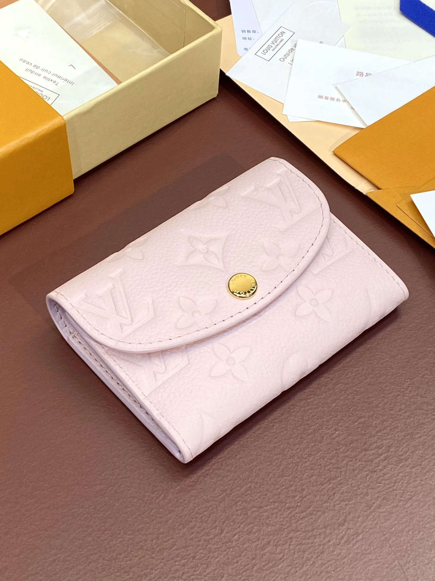 Brand-authenticated Louis Vuitton Wallets Purse