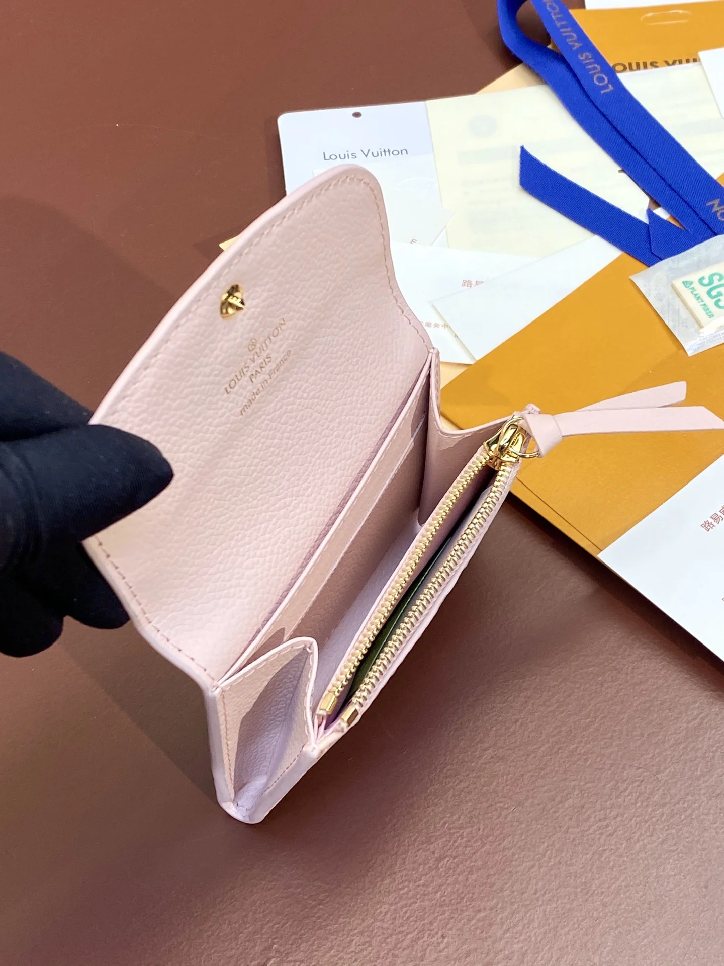 Brand-authenticated Louis Vuitton Wallets Purse