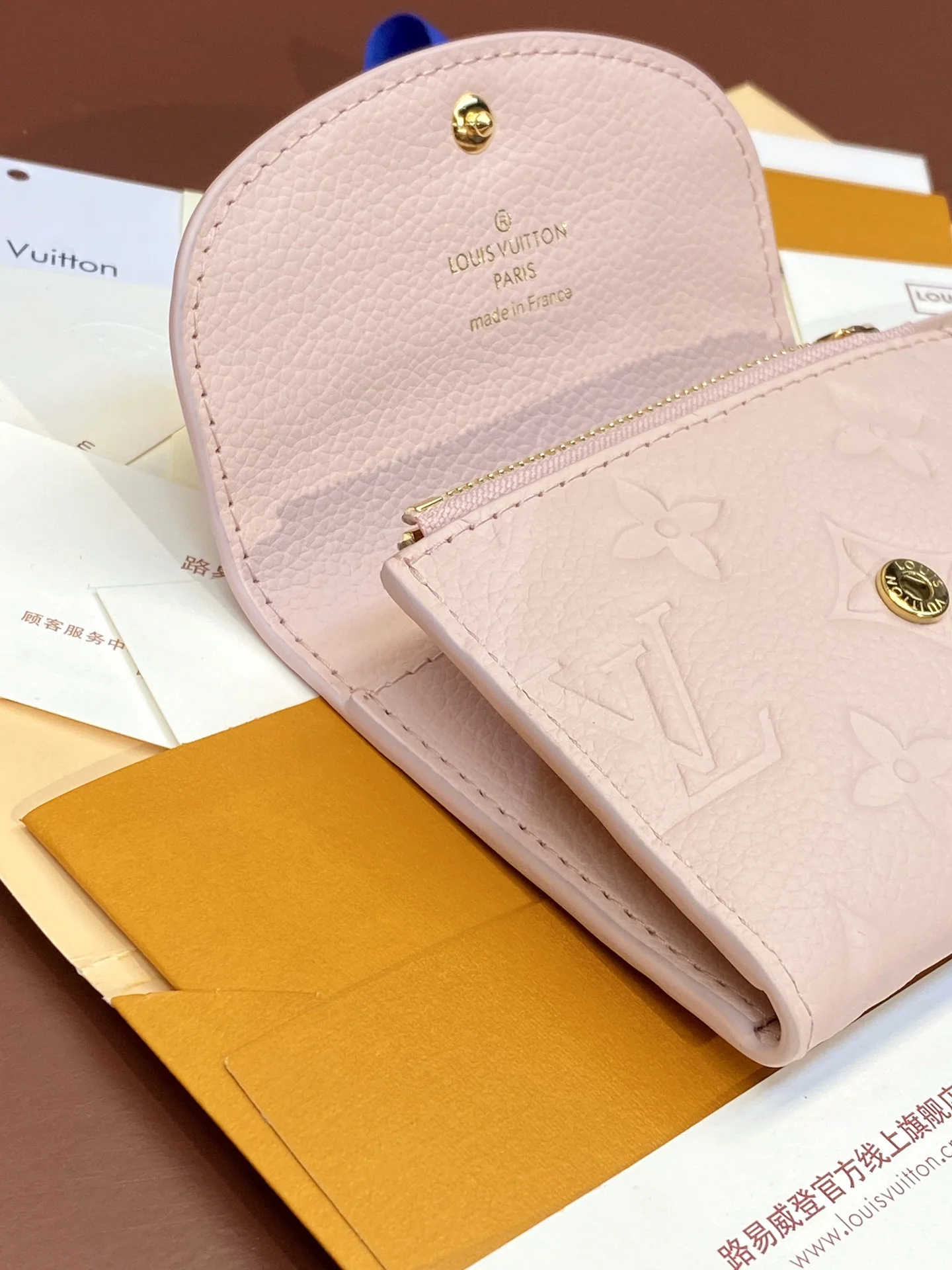 Brand-authenticated Louis Vuitton Wallets Purse