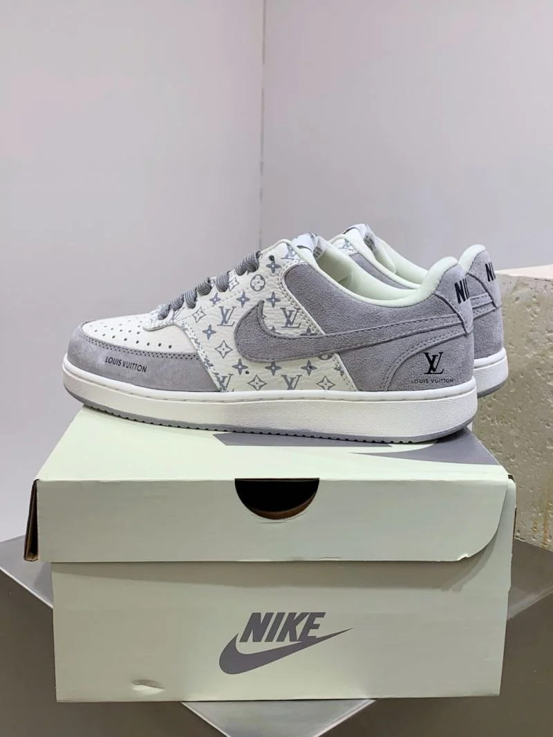 Exact replica Louis Vuitton x Nike Shoes