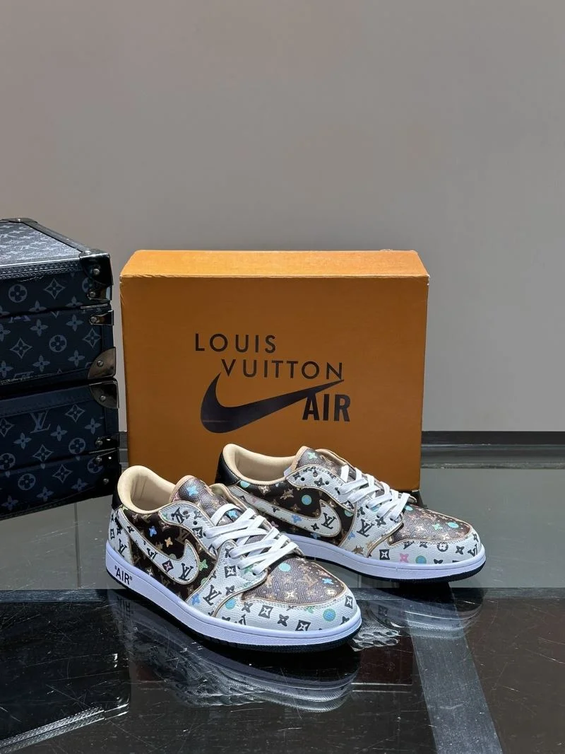 1:1 copy Louis Vuitton x Nike Shoes